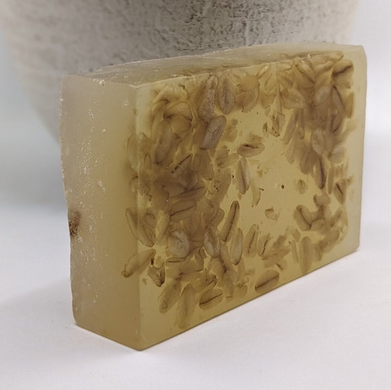 Oatmeal and Aloe Vera Organic Soap Bar for Sensitive Skin - Etsy