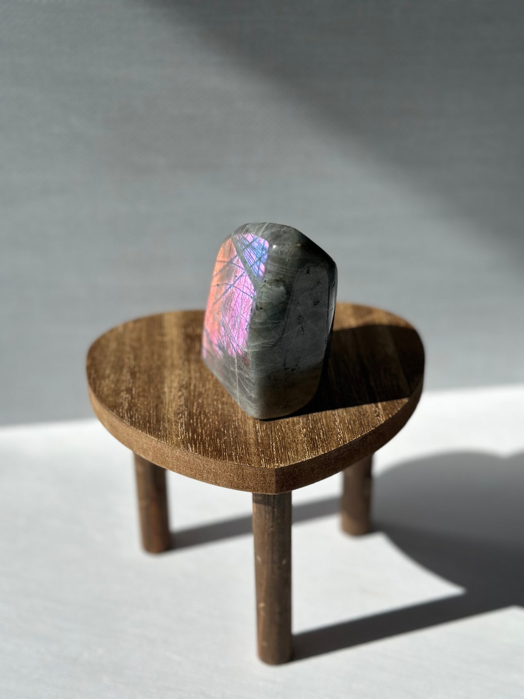 Labradorite Freeform Sunset Flash Purple Flash Labradorite Crystal Gift ...