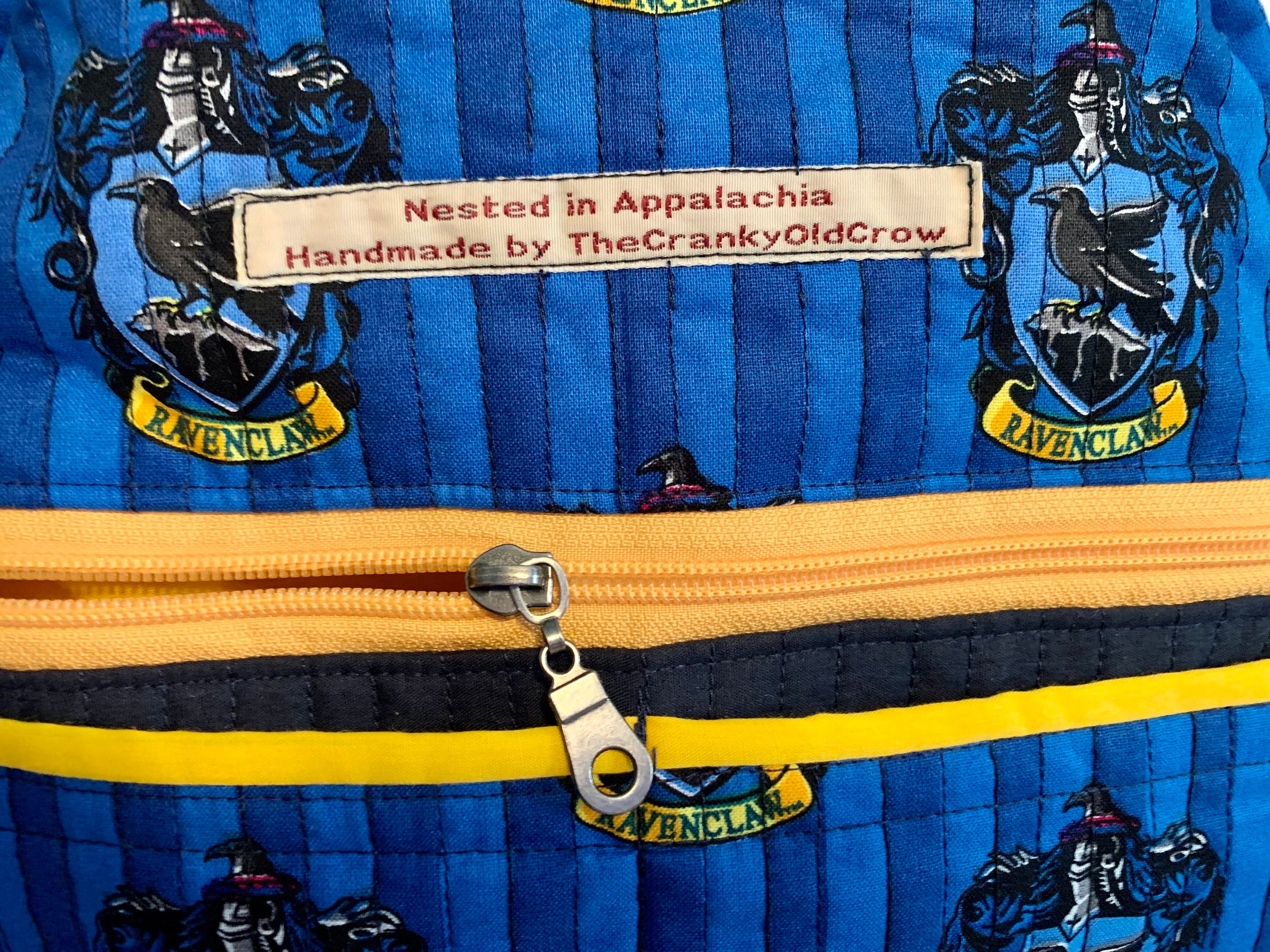 Harry Potter Ravenclaw Backpack: Handmade in the USA Using - Etsy