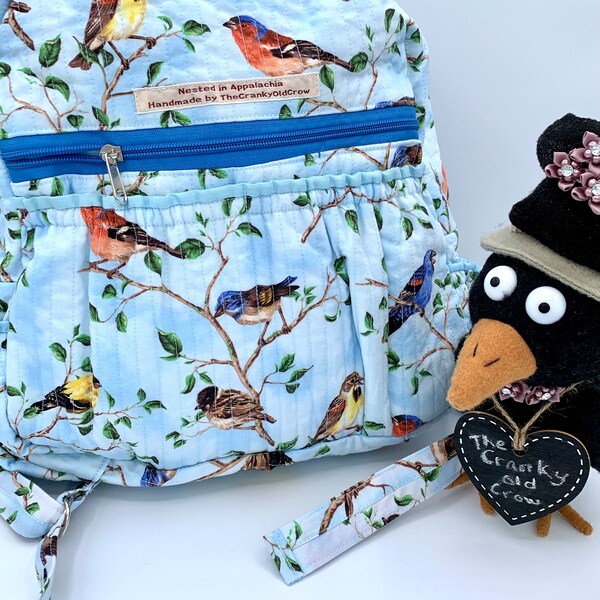 Bird Backpack - Etsy