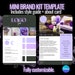 Brand Kit Template | Mini Style Guide Template | Premade Branding Kit ...