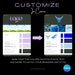 Brand Kit Template | Mini Style Guide Template | Premade Branding Kit ...