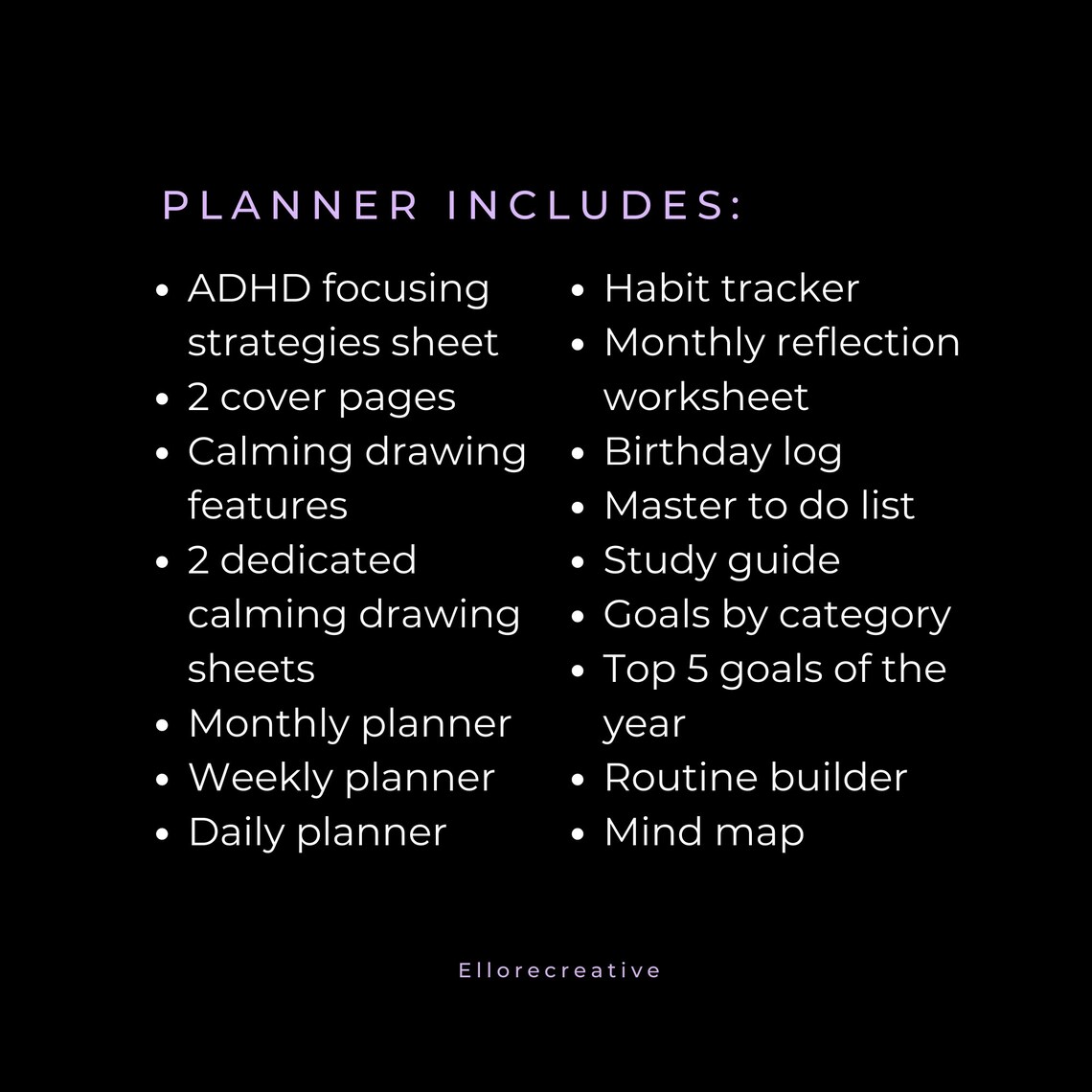 PRINTABLE Adult ADHD Planner, ADHD Workbook, Organizer, Focusing Daily ...