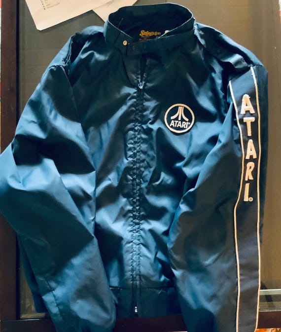 Vintage Atari Gamers Windbreaker Jacket to Pickup or … - Gem