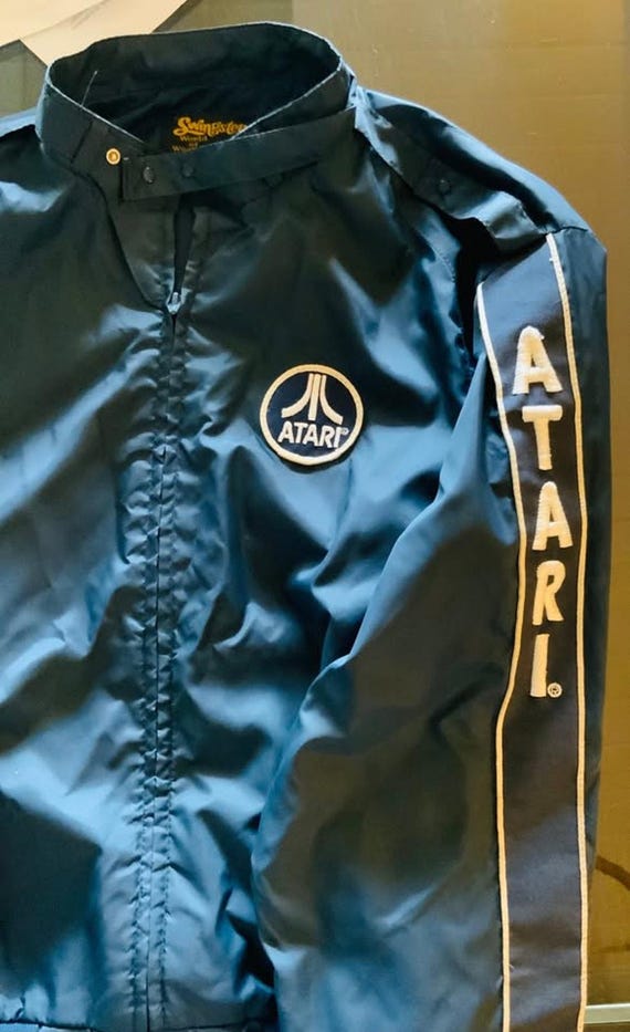 Vintage Atari Gamers Windbreaker Jacket to Pickup or … - Gem
