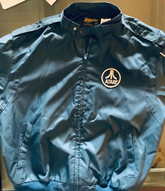 Vintage Atari Gamers Windbreaker Jacket to Pickup or … - Gem