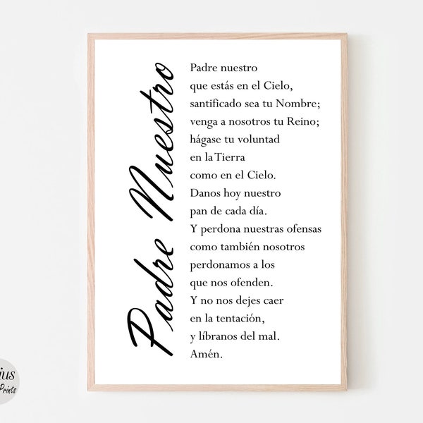 Padre Nuestro - Etsy