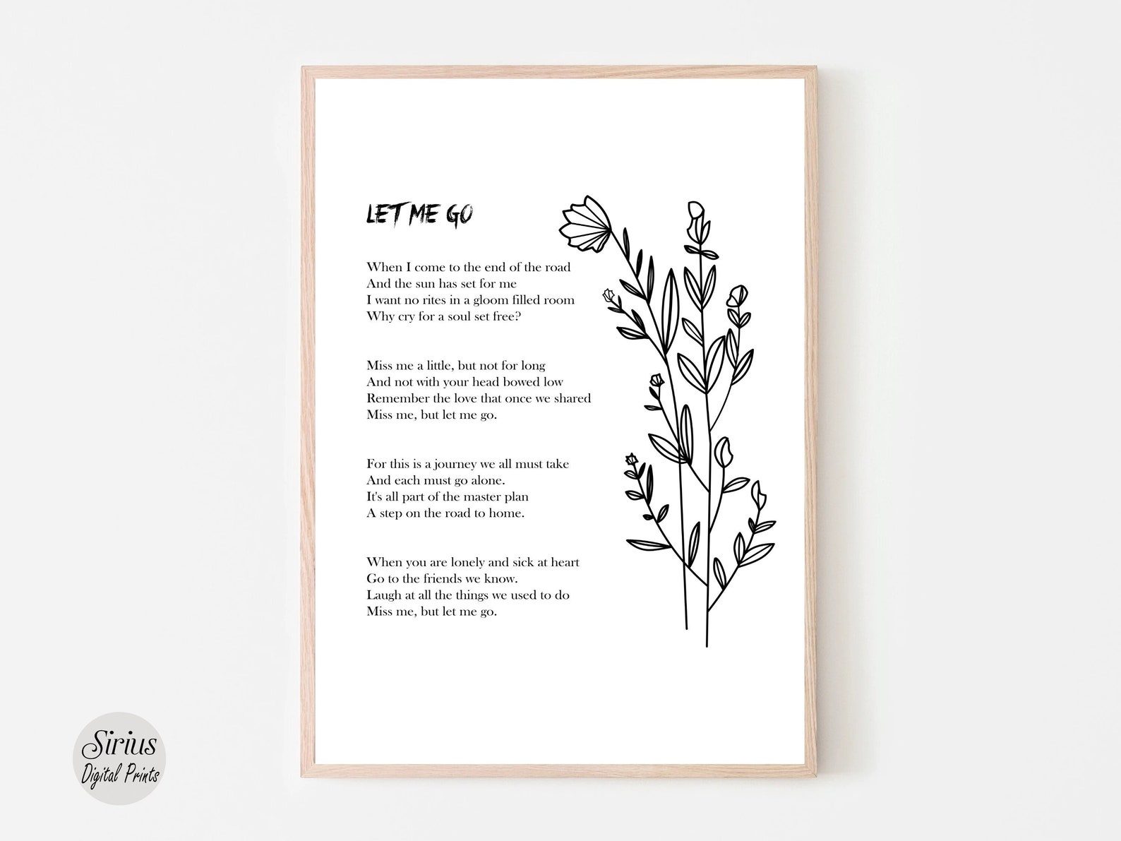 Miss Me but Let Me Go by Christina Rossetti | Poem | Strength | Funeral ...