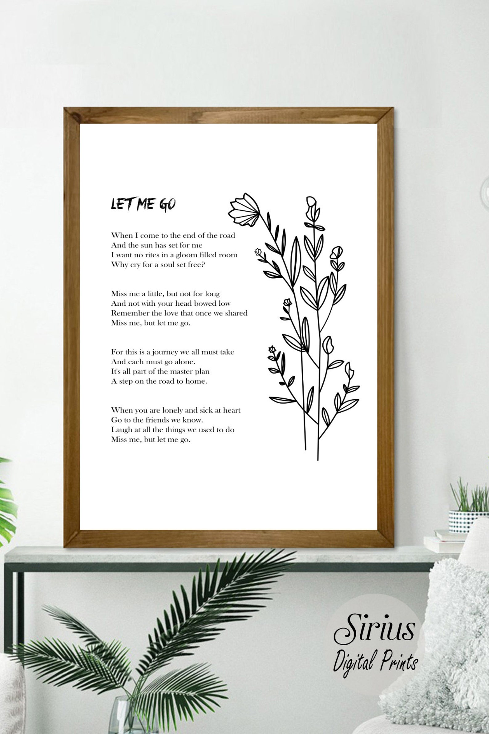 Miss Me but Let Me Go by Christina Rossetti | Poem | Strength | Funeral ...