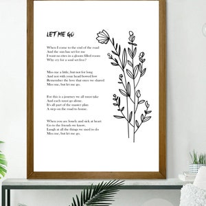 Miss Me but Let Me Go by Christina Rossetti | Poem | Strength | Funeral ...