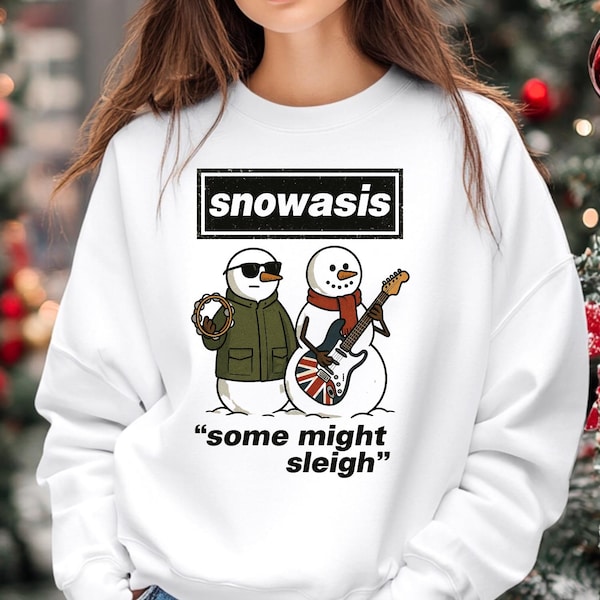 Oasis Christmas Jumper - Etsy UK