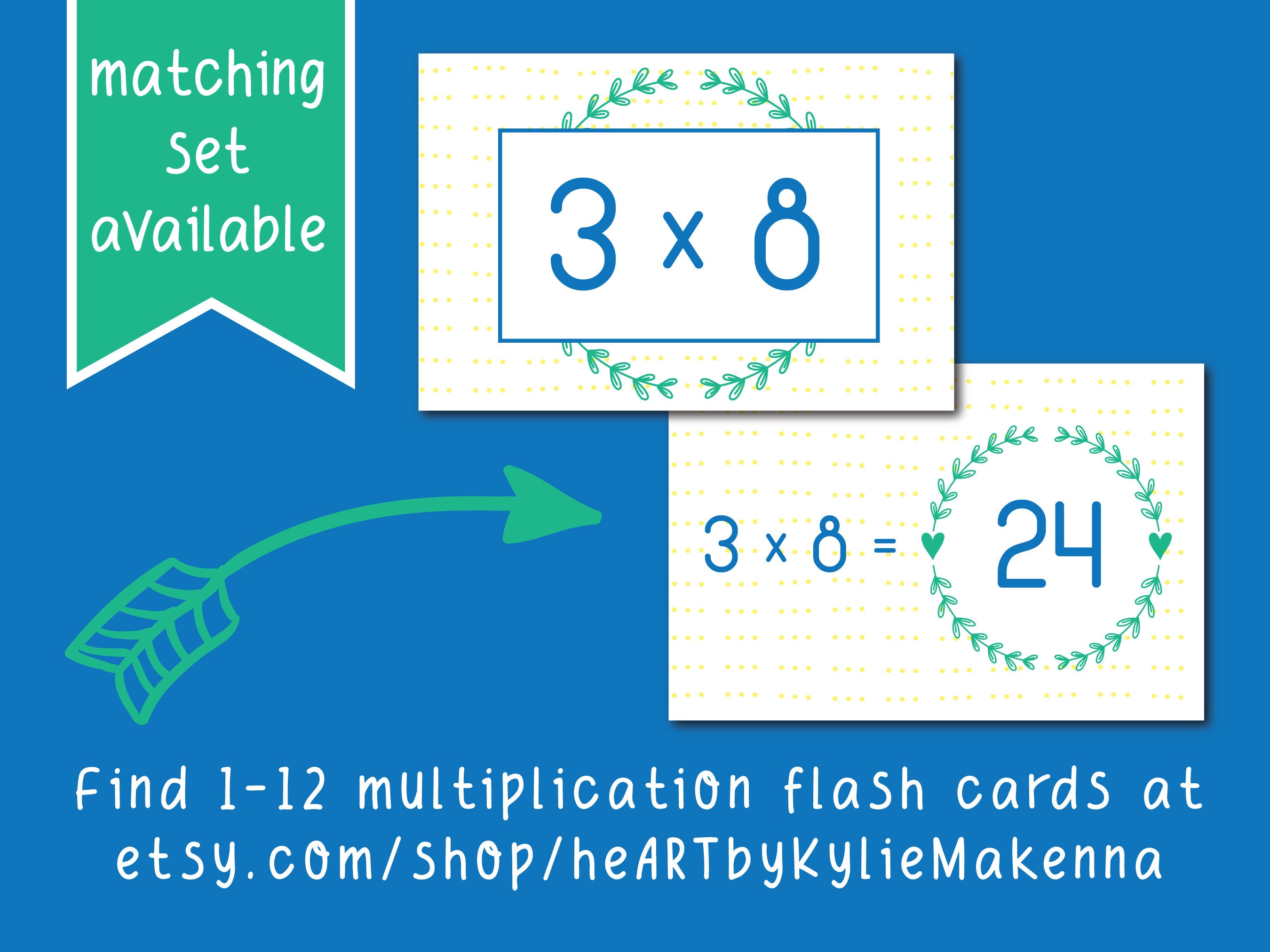 Multiplication Table Printable Cards, 1-12 Times Table Charts, Teacher ...
