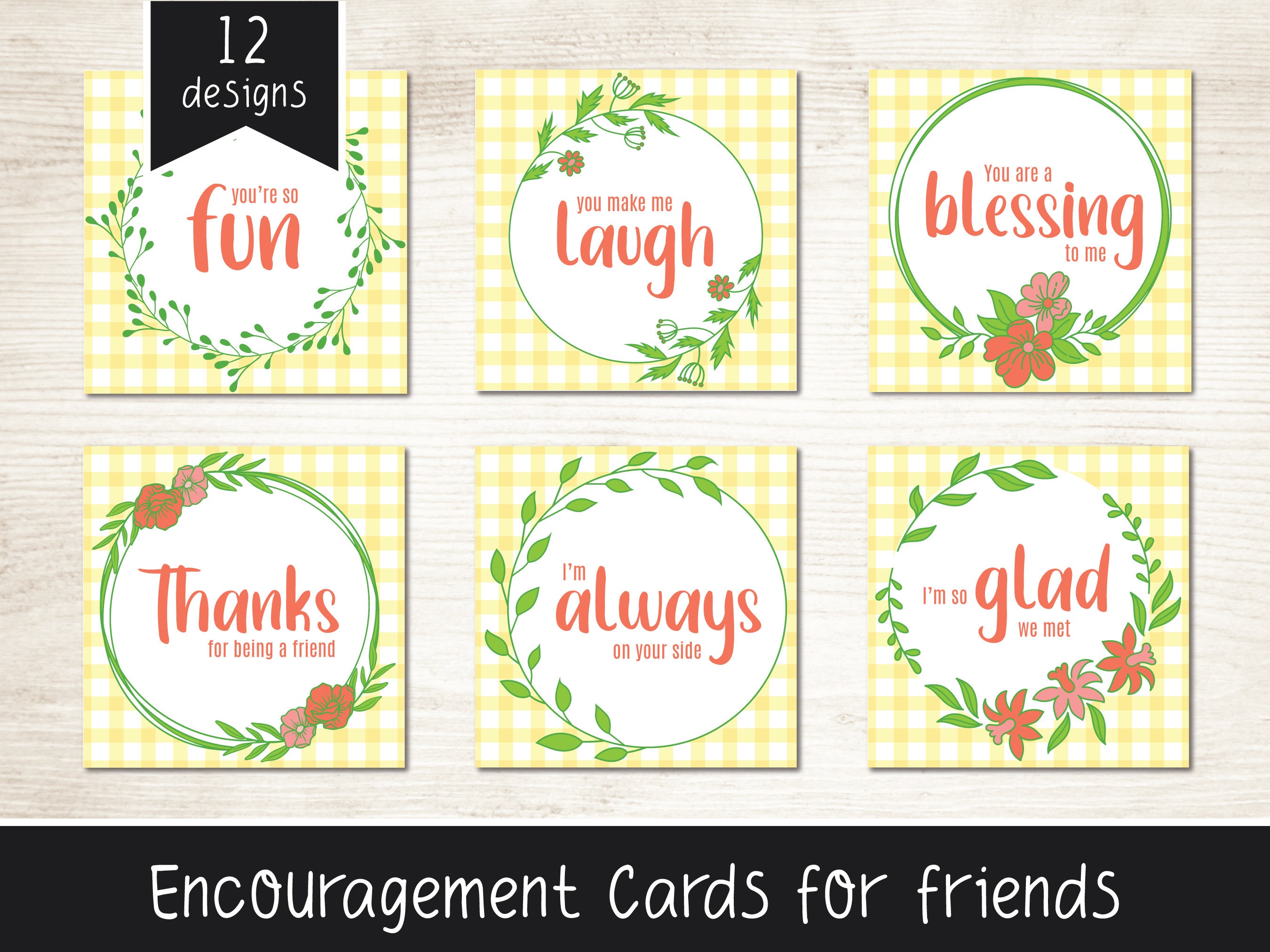 Printable Friendsgiving Cards, Friendship Cards for Women, Printable ...