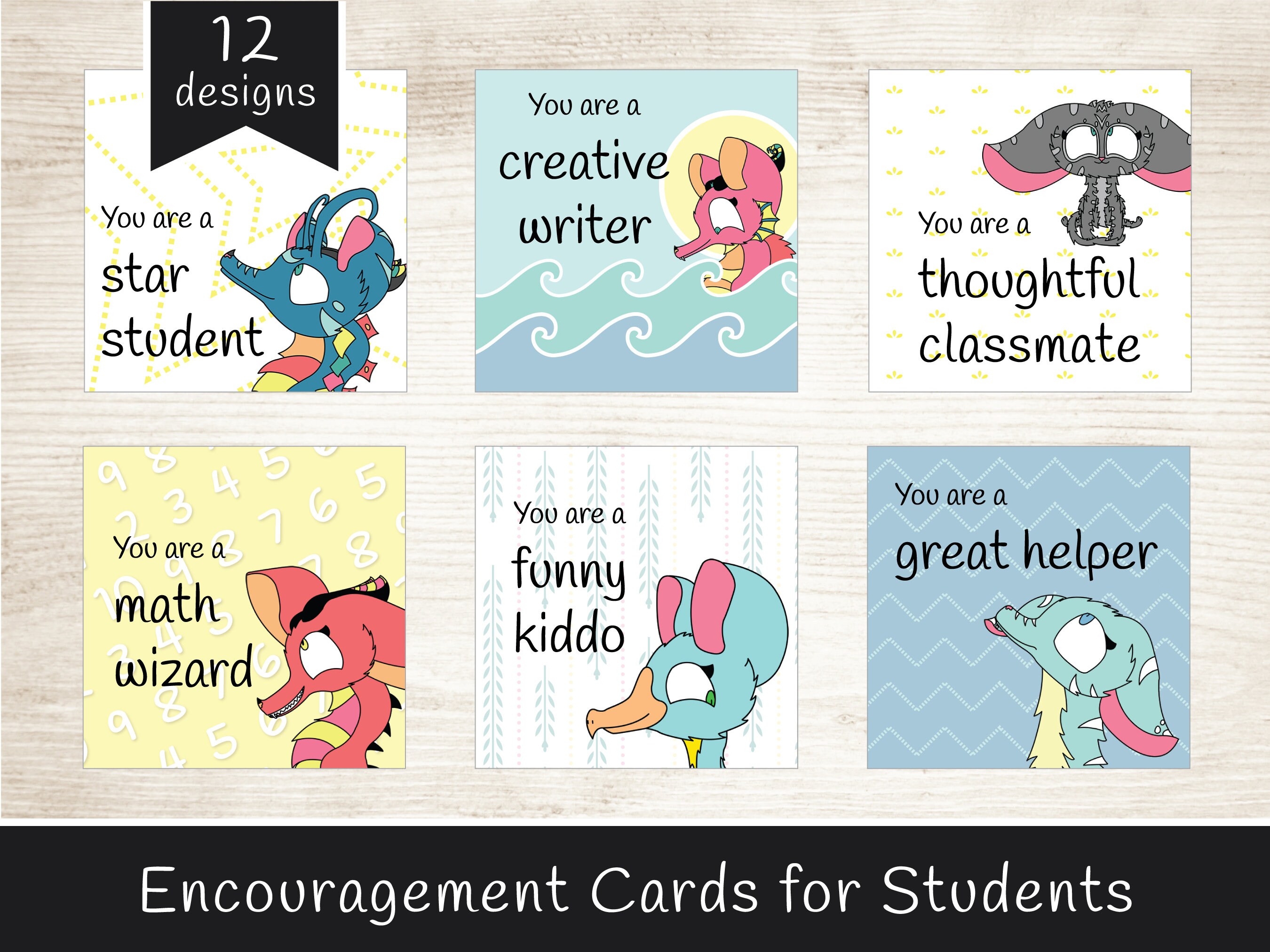 Kids Affirmation Cards, Words of Affirmation, Student Affirmation ...