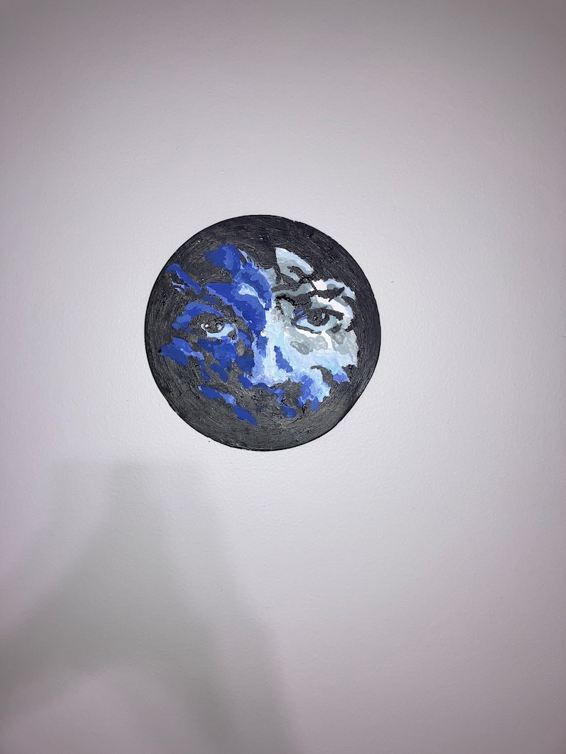Michael Jackson Scream Album Cover Painted on Record - Etsy