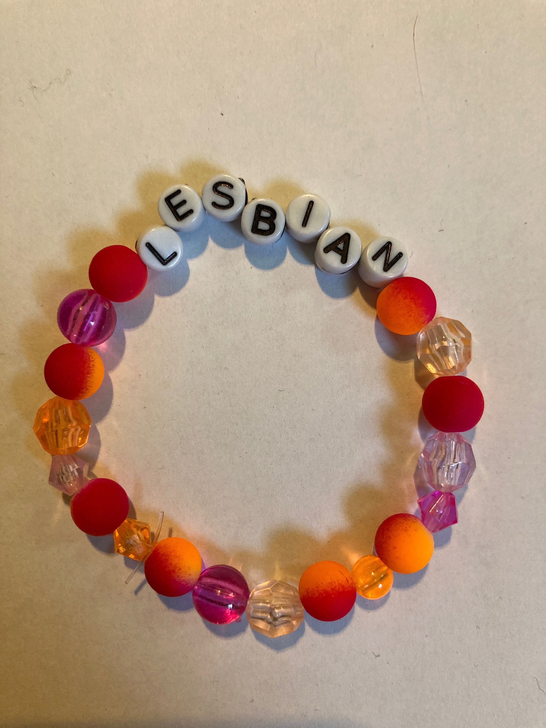 Custom LGBTQIA+ Pride Bracelets Made to Fit Your Wrist! - Etsy