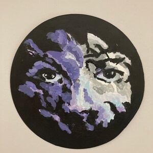 Michael Jackson Scream Album Cover Painted on Record - Etsy