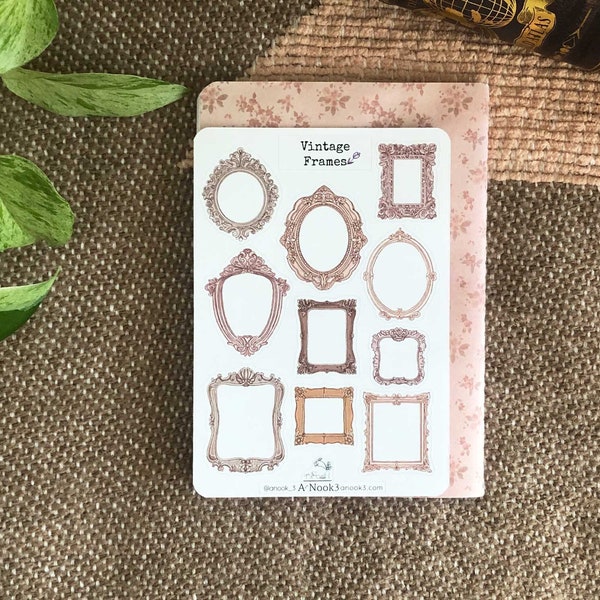 Frame Stickers - Etsy