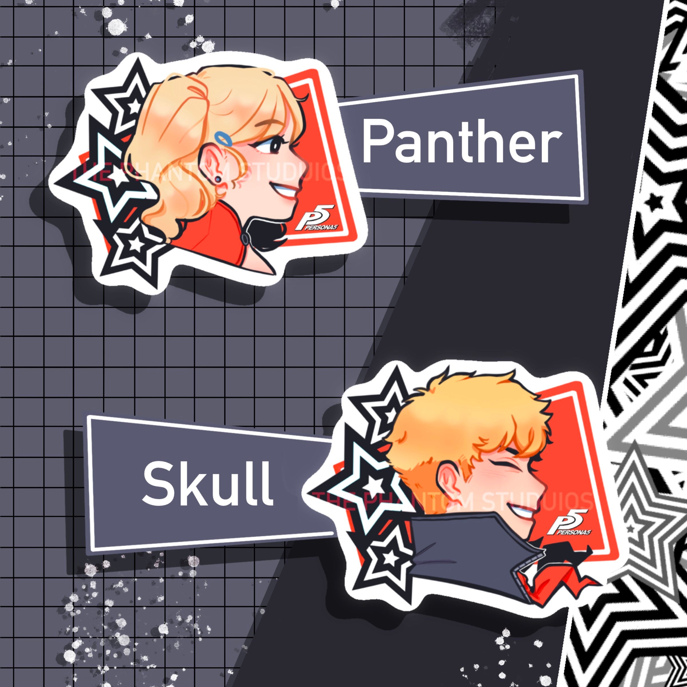 Persona 5 Phantom Thieves Metaverse Stickers Matte Decals - Etsy