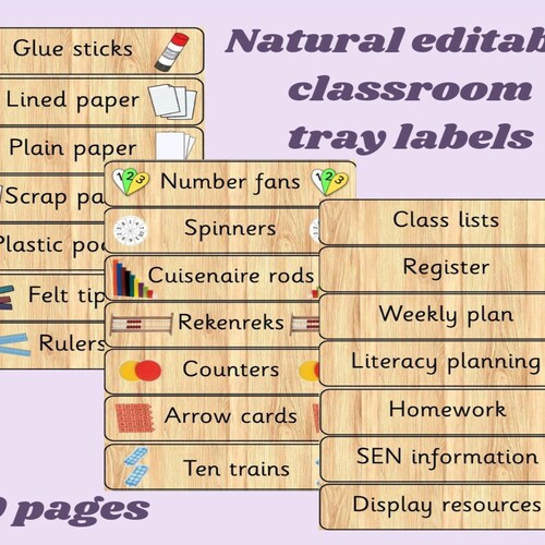 Natural Sand Classroom Labels Mark Making Writing Phonics - Etsy