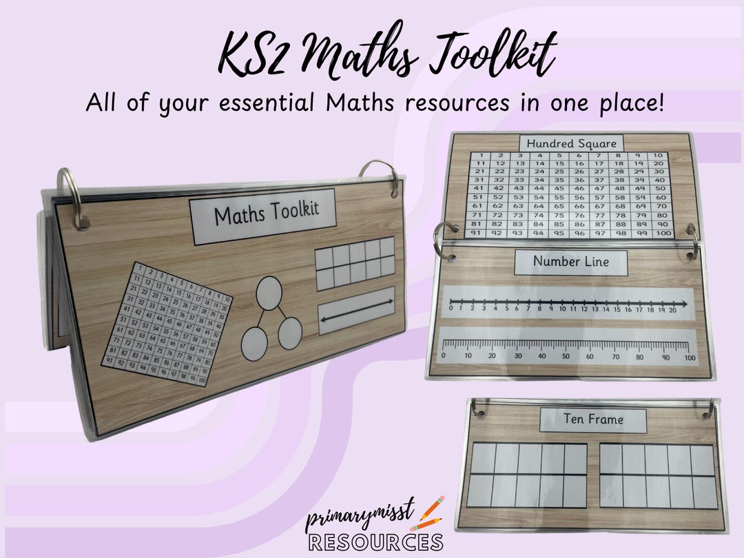 KS2 Year 5/6 Maths Toolkit - Ten Frame, Hundred Square, Bar Model ...