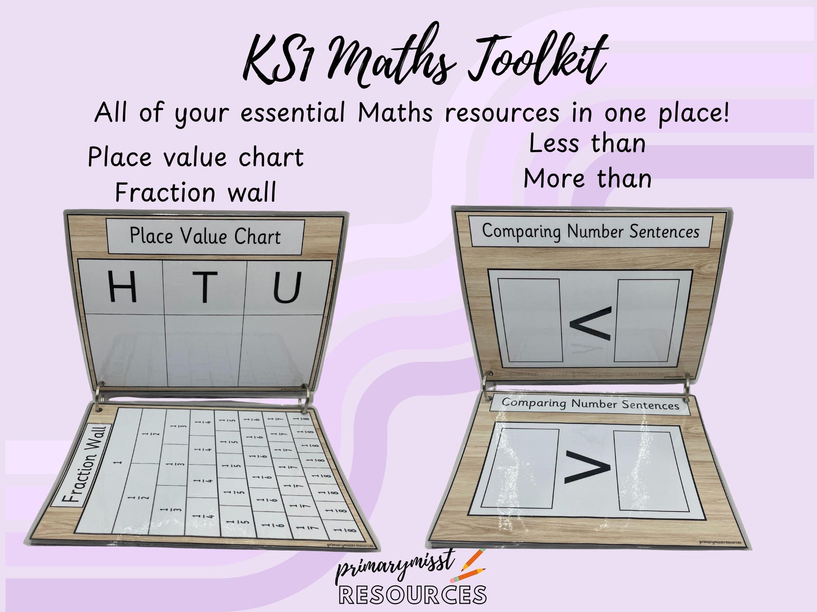 Editable KS1 Maths Toolkit A5 Size Ten Frame Number Track Hundred ...