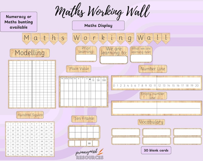 18 MATHS CLASSROOM POSTERS | Math Teacher Class Classroom Decor ...