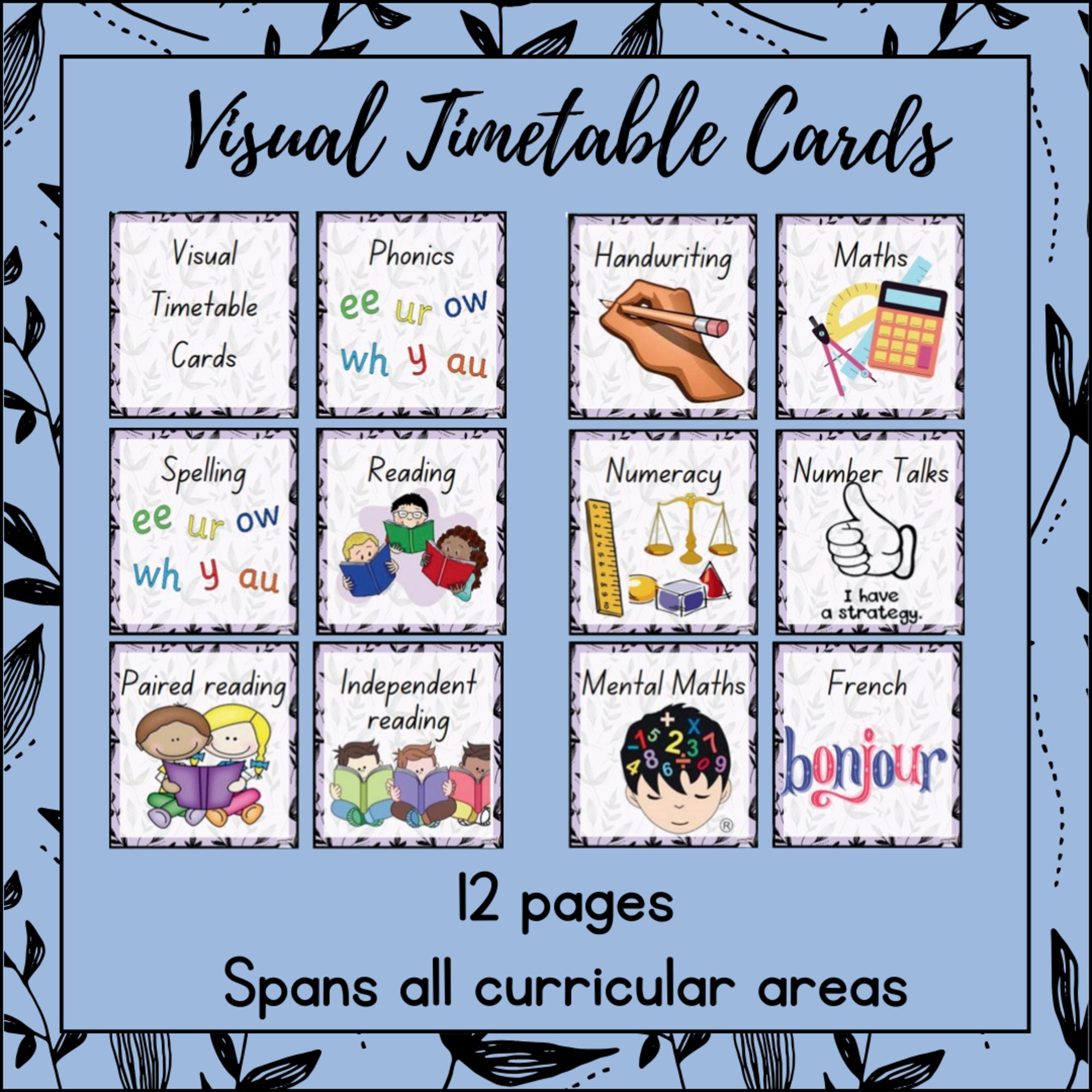 CLASSROOM BUNDLE | Visual Timetable | Tray Labels | Tropical Classroom ...