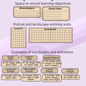 2D Shapes and 3D Objects Display | Shapes Display | Maths Display ...