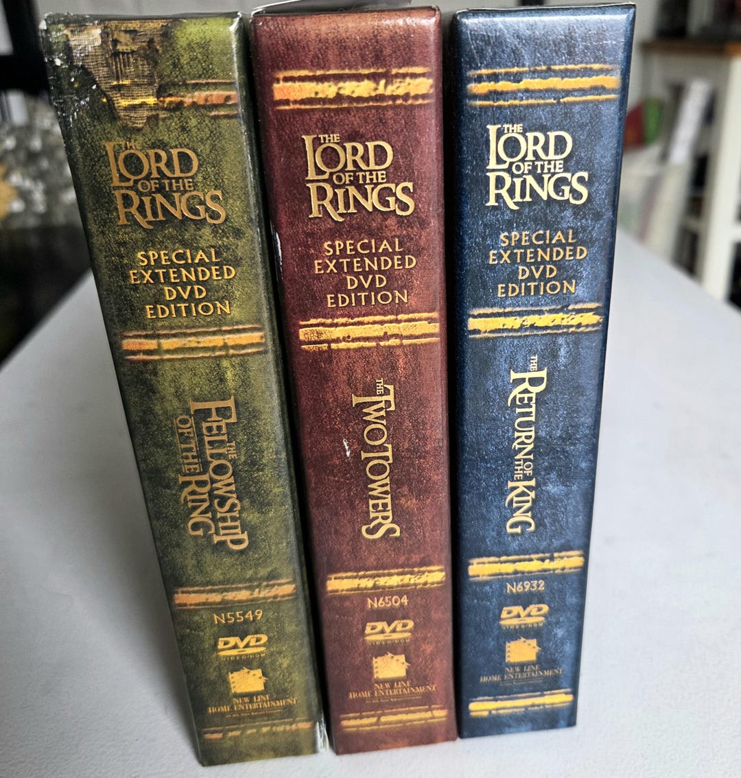 Complete Set the Lord of the Rings Trilogy Special Extended Edition in ...