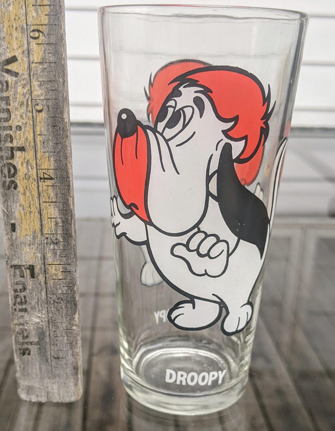 Vintage 1975 Pepsi Collector Series Droopy Drinking Glass 6 1/4" USA - Etsy