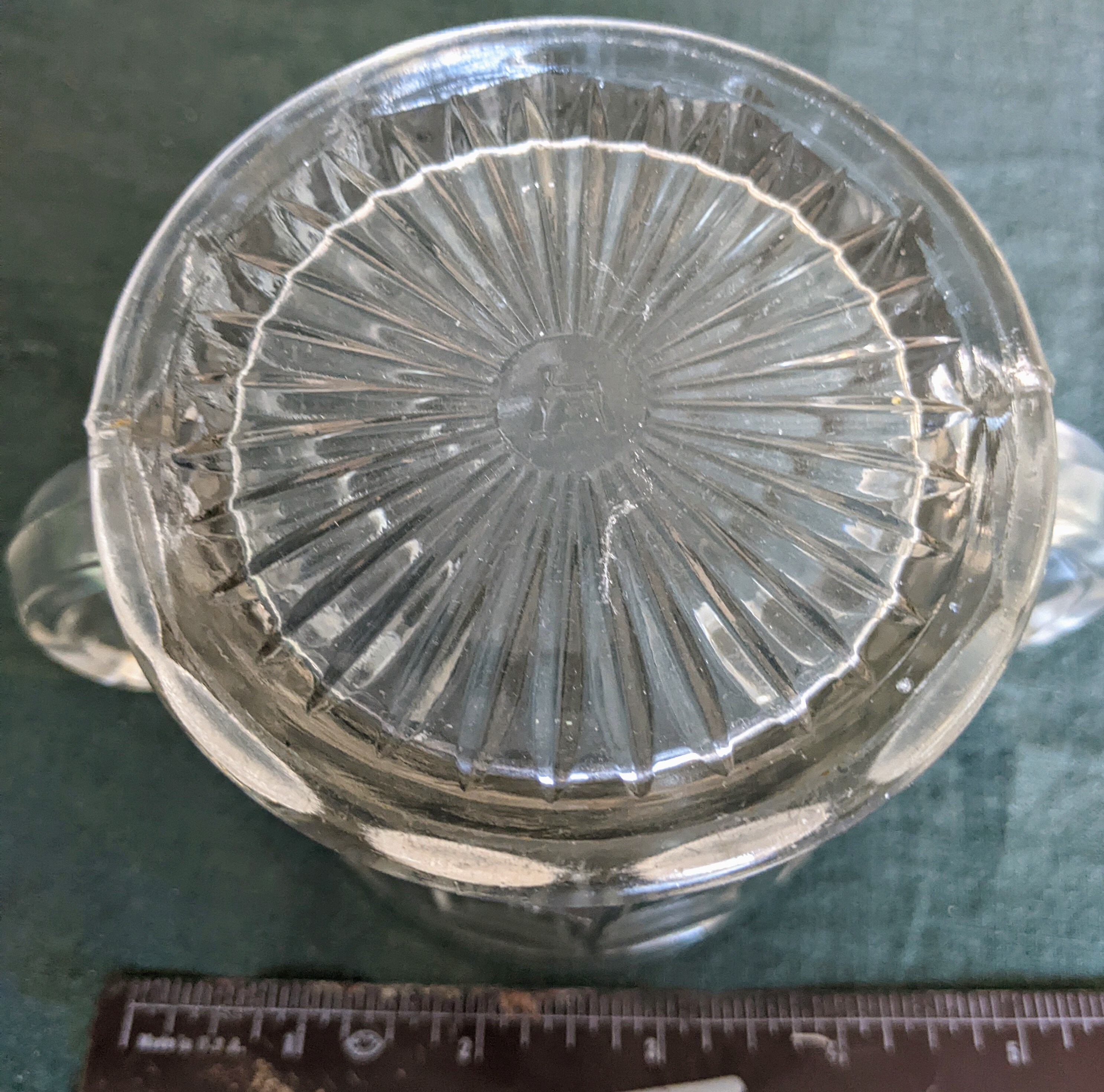 Vintage Hazel Atlas Depression Glass Colonial Block Clear Glass 2 ...
