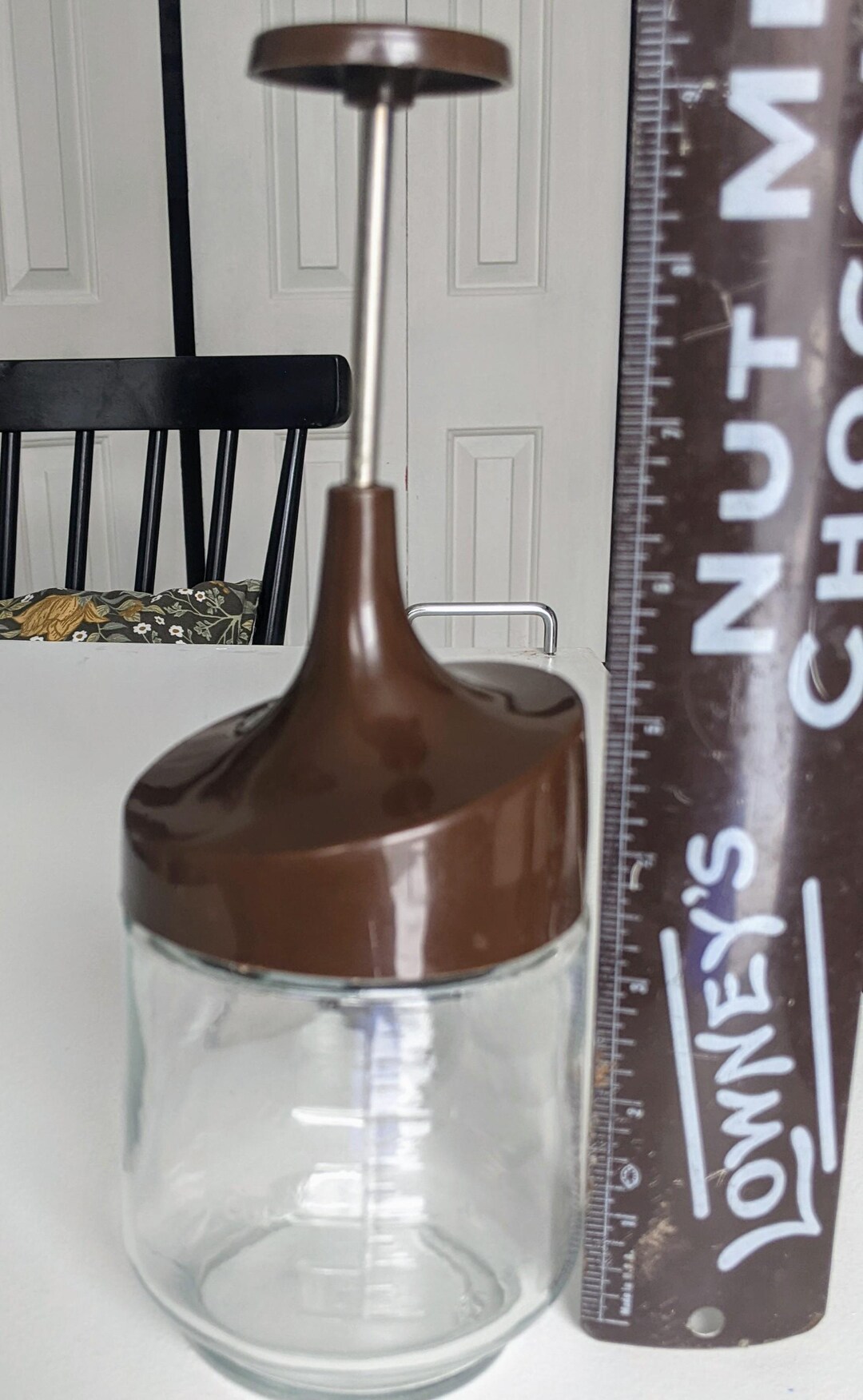 Vintage Brown Gemco USA 2 Cup 450 Ml Nut Food Chopper Stainless Steel ...