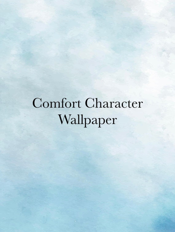 Comfort Character Wallpaper - Etsy