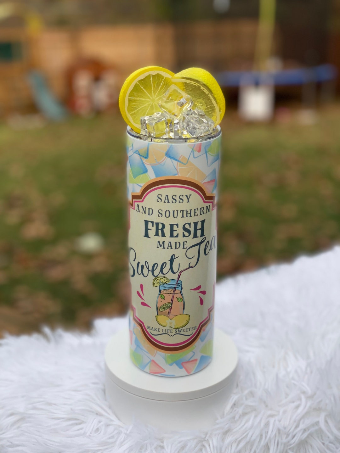 Sassy and Southern Fresh Made Sweet Tea Tumbler - Etsy