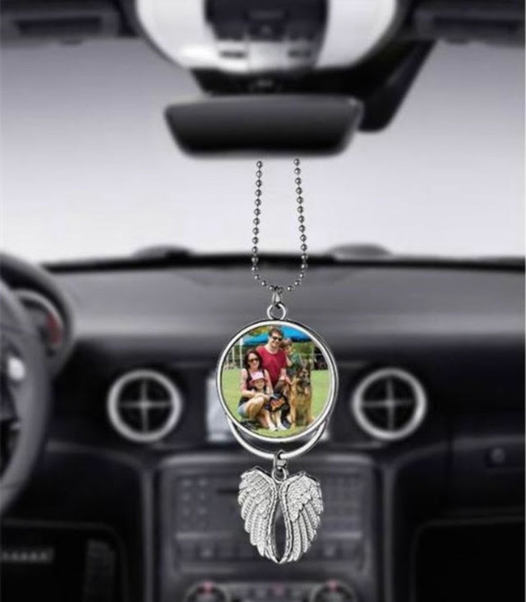 Custom Photo Car Charms Keychain - Etsy