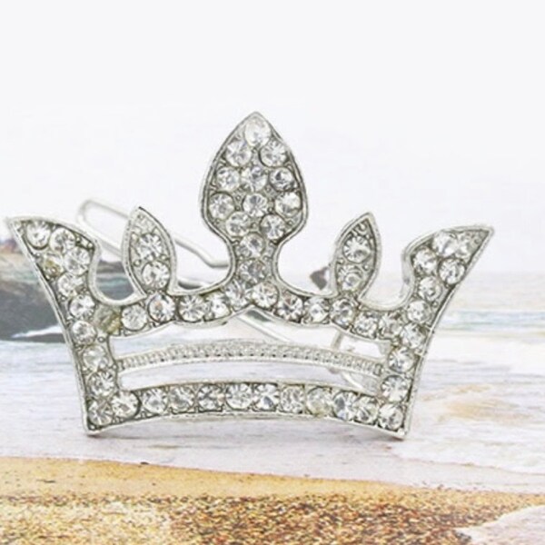 Crown Pin - Etsy