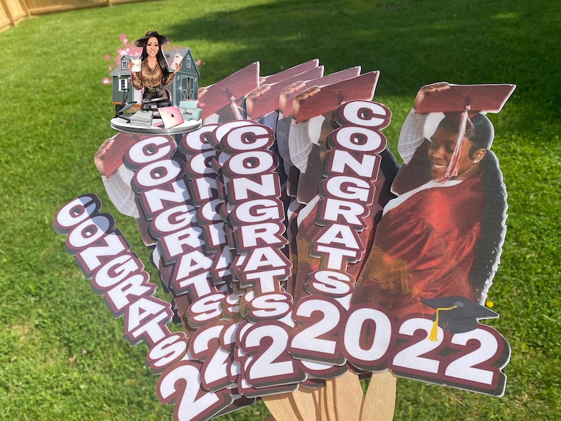 Custom Graduation Fans - Etsy