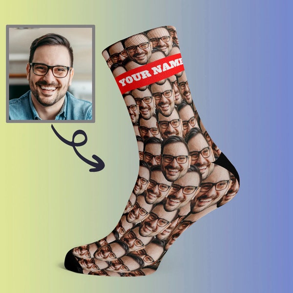 Photo Socks - Etsy