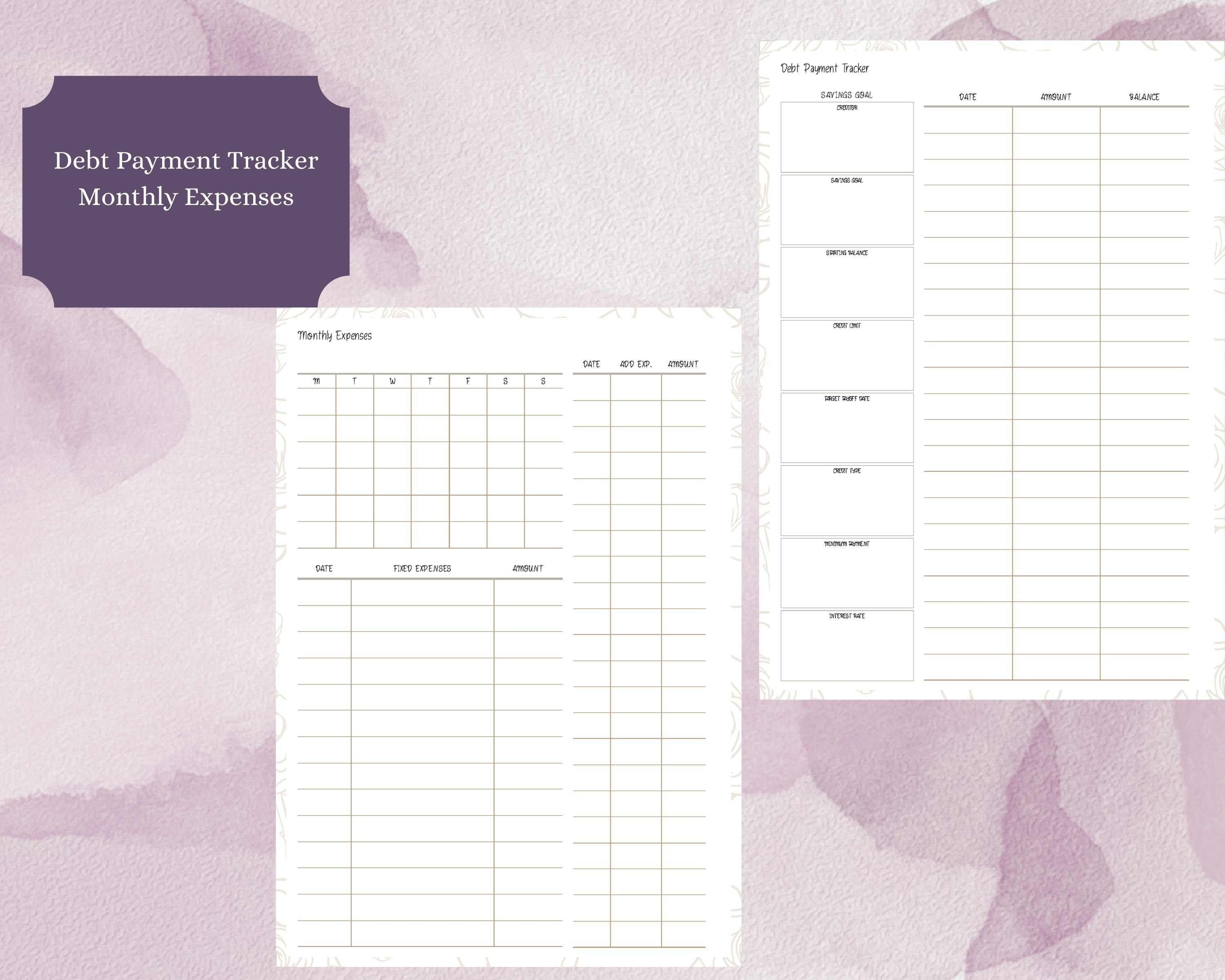 Printable Budget Planner Bundle Budget Planner Kit Weekly - Etsy