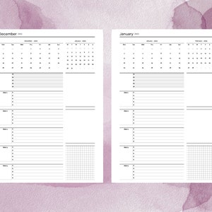 2022-2023 School Calendar, Black and White Calendar, Kids Calendar ...