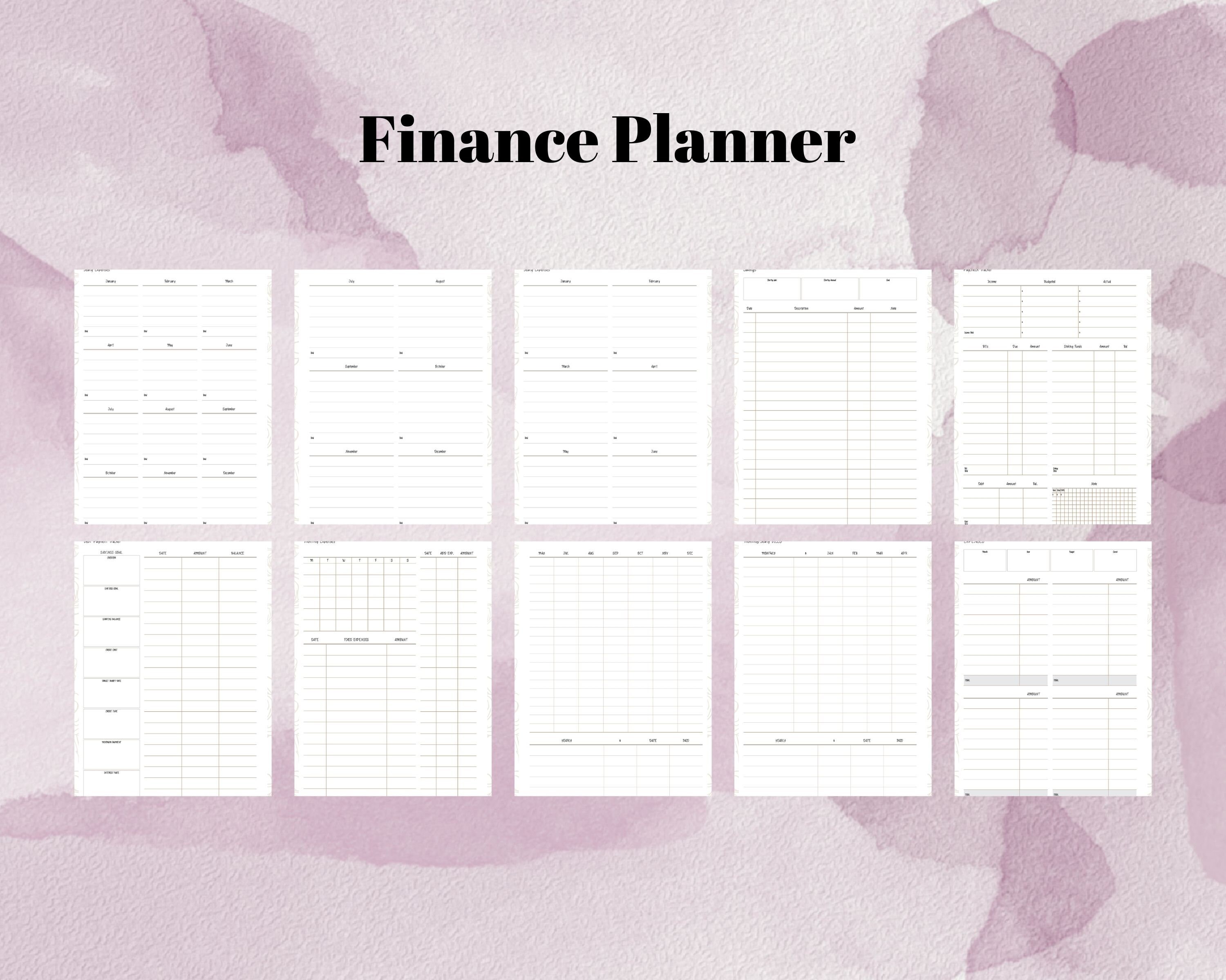 Printable Budget Planner Bundle Budget Planner Kit Weekly - Etsy