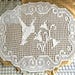 Vintage Filet Crochet Pattern 25" Hummingbird & Flowers Centerpiece PDF ...