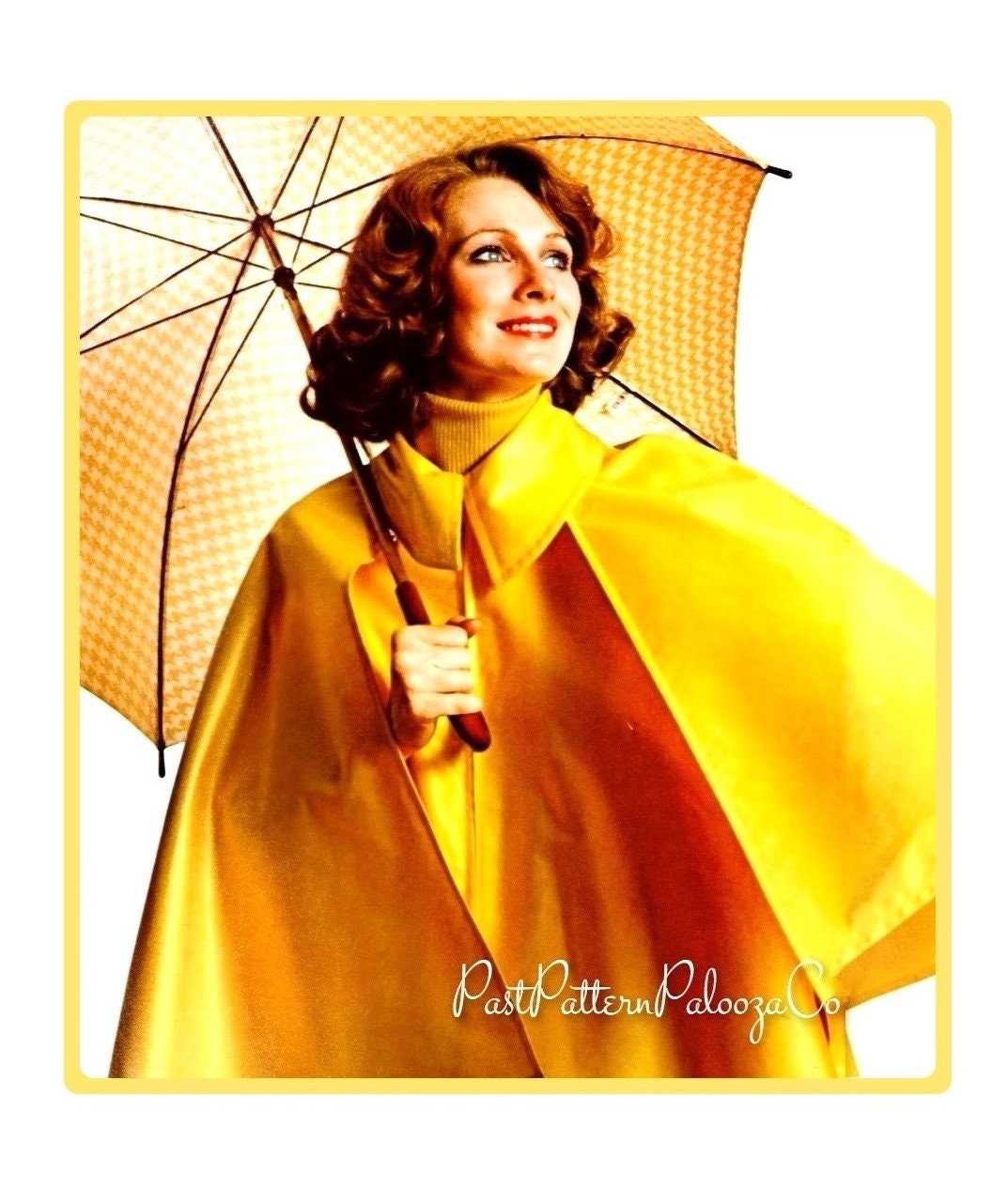 Vintage Sewing Pattern Womens Retro Raincoat PDF Instant Digital ...