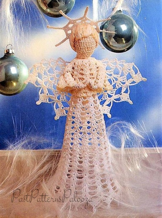 Vintage Thread Crochet Pattern 10 Holy Christmas Angel - Etsy