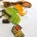 Vintage Crewel Embroidery Patterns Cute Kitsch Girls Old Fashioned ...