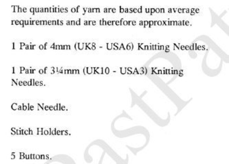 Vintage Knitting Pattern Womens Knit Leaf Border Cardigan - Etsy