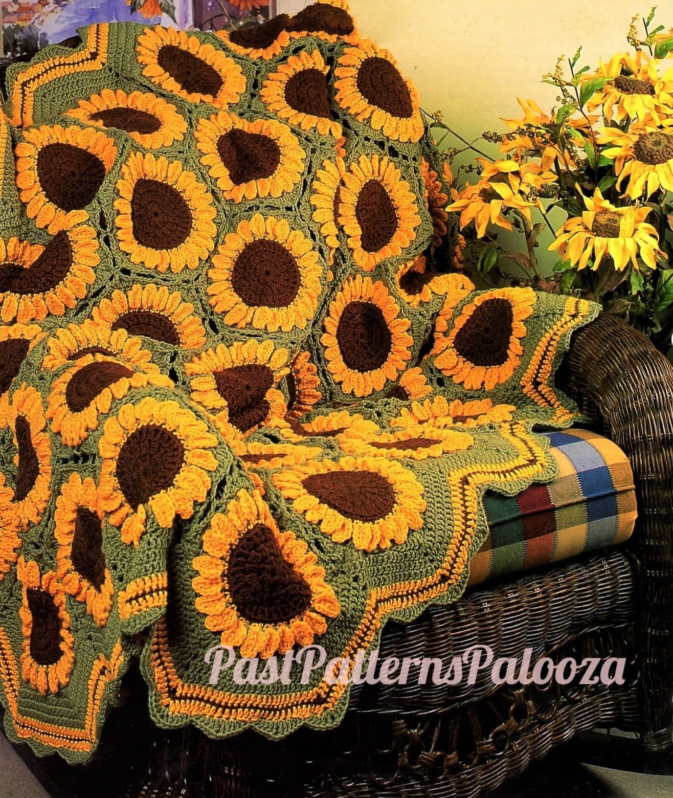 Vintage Sunflower Facebook Cover