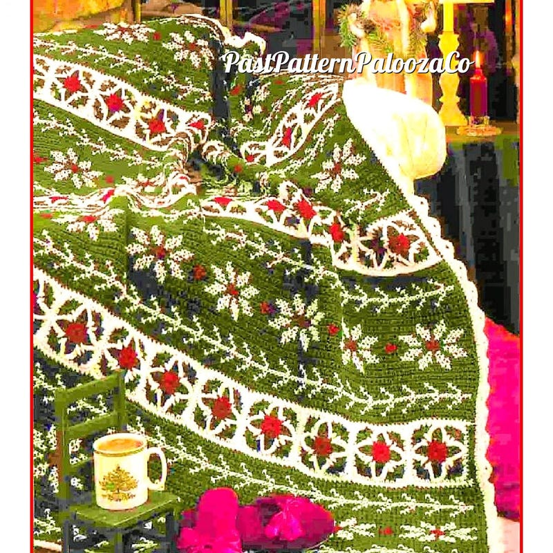 Velour Poinsettia Blanket - Etsy Canada