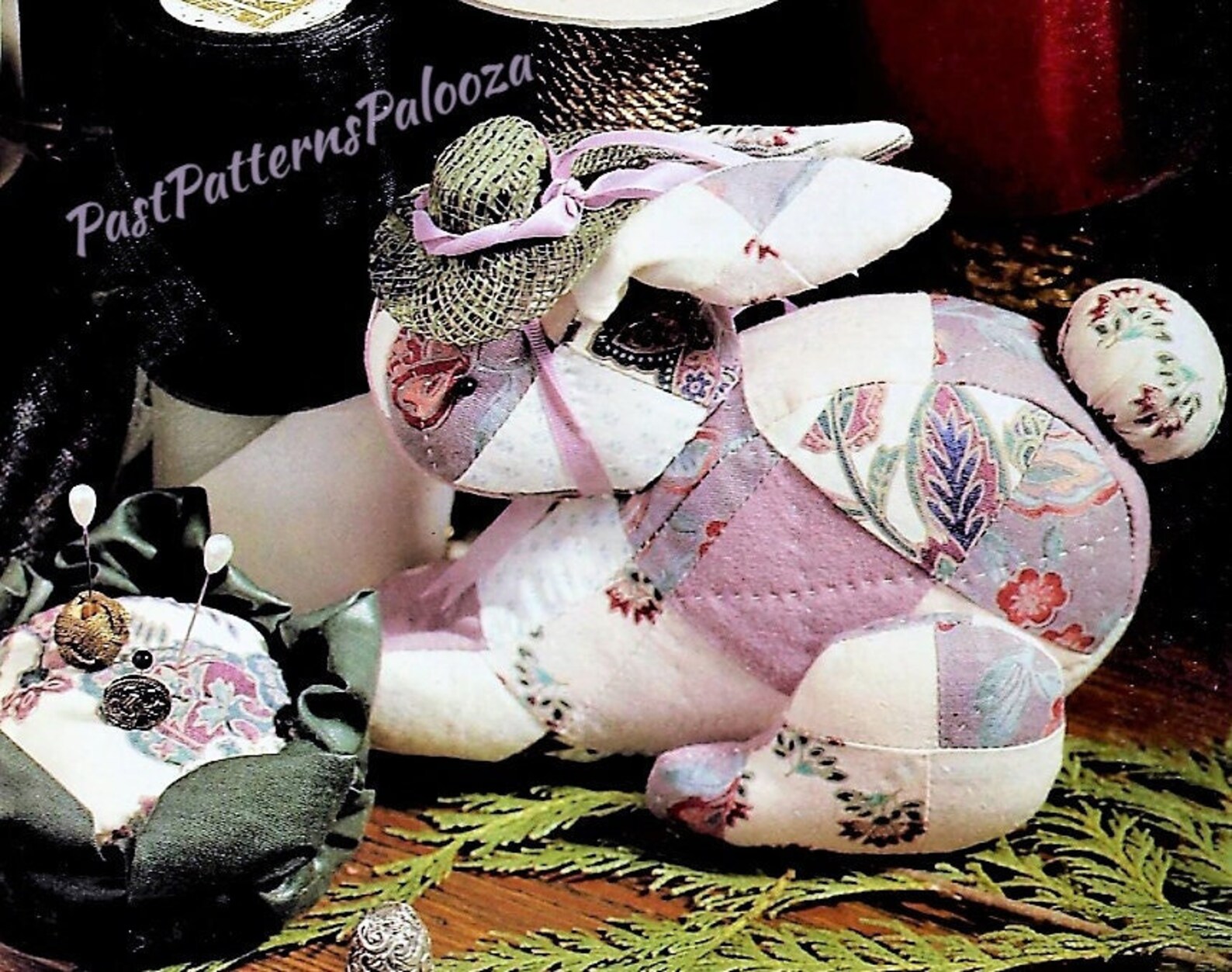 Vintage Sewing Pattern Patchwork Fabric Memory Bunny Rabbit - Etsy Canada